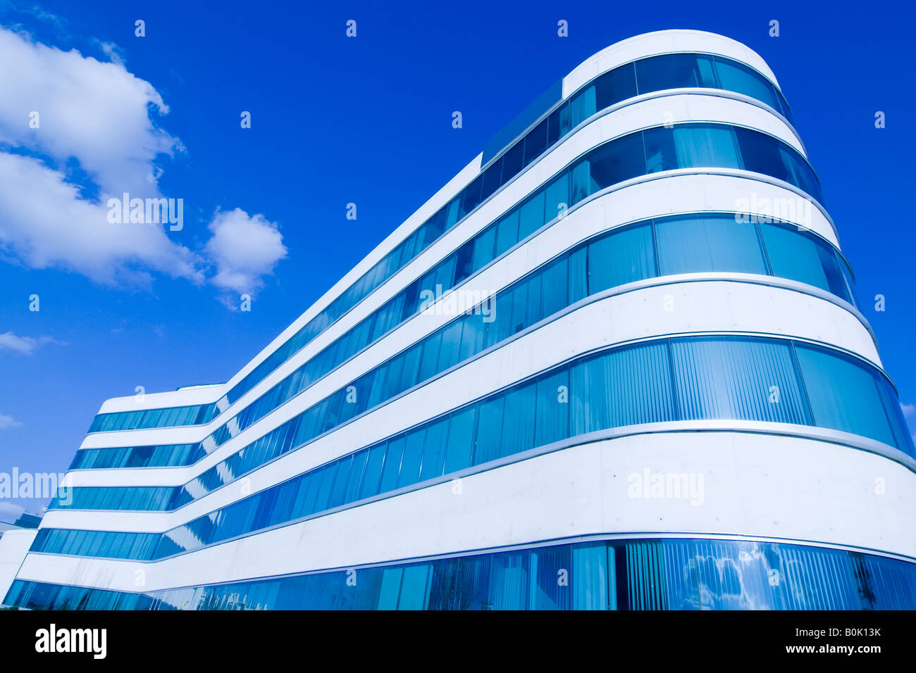 Office building from below Stock Photo - Alamy