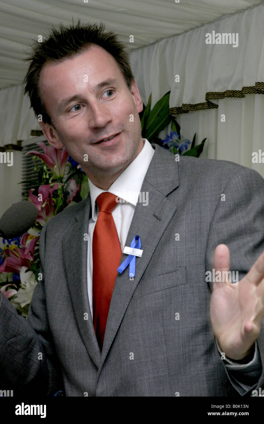 jeremy hunt conservative mp for south west surrey uk Stock Photo - Alamy