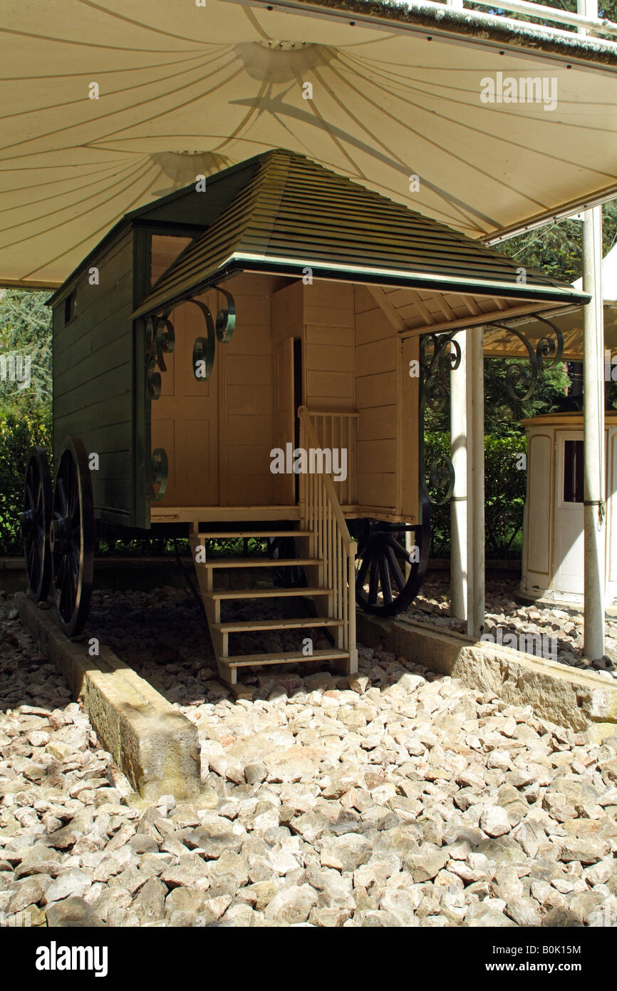 Queen Victorias Bathing Machine on the Osborne House estate at East ...