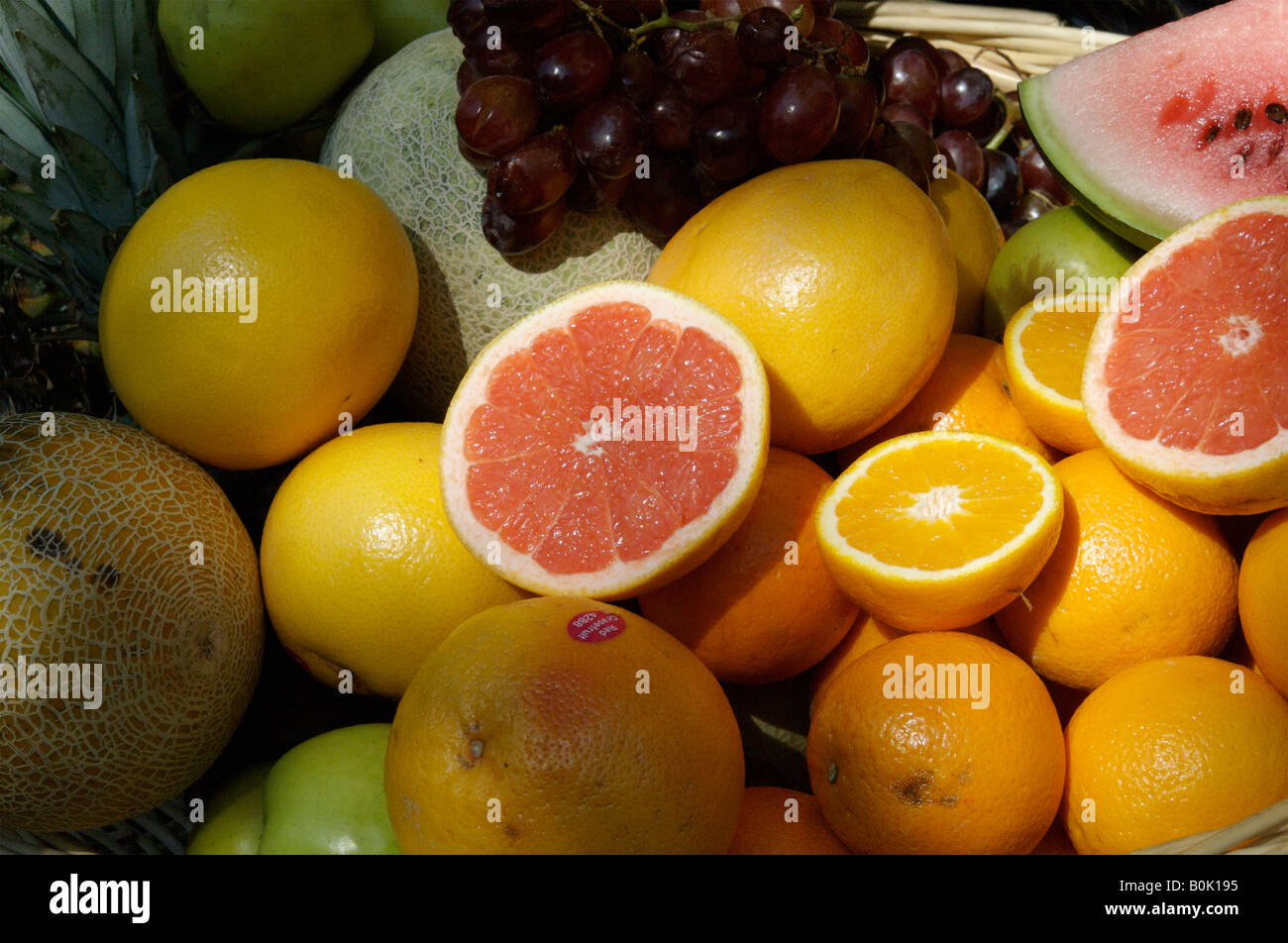 Melon Selection High Resolution Stock Photography and Images - Alamy