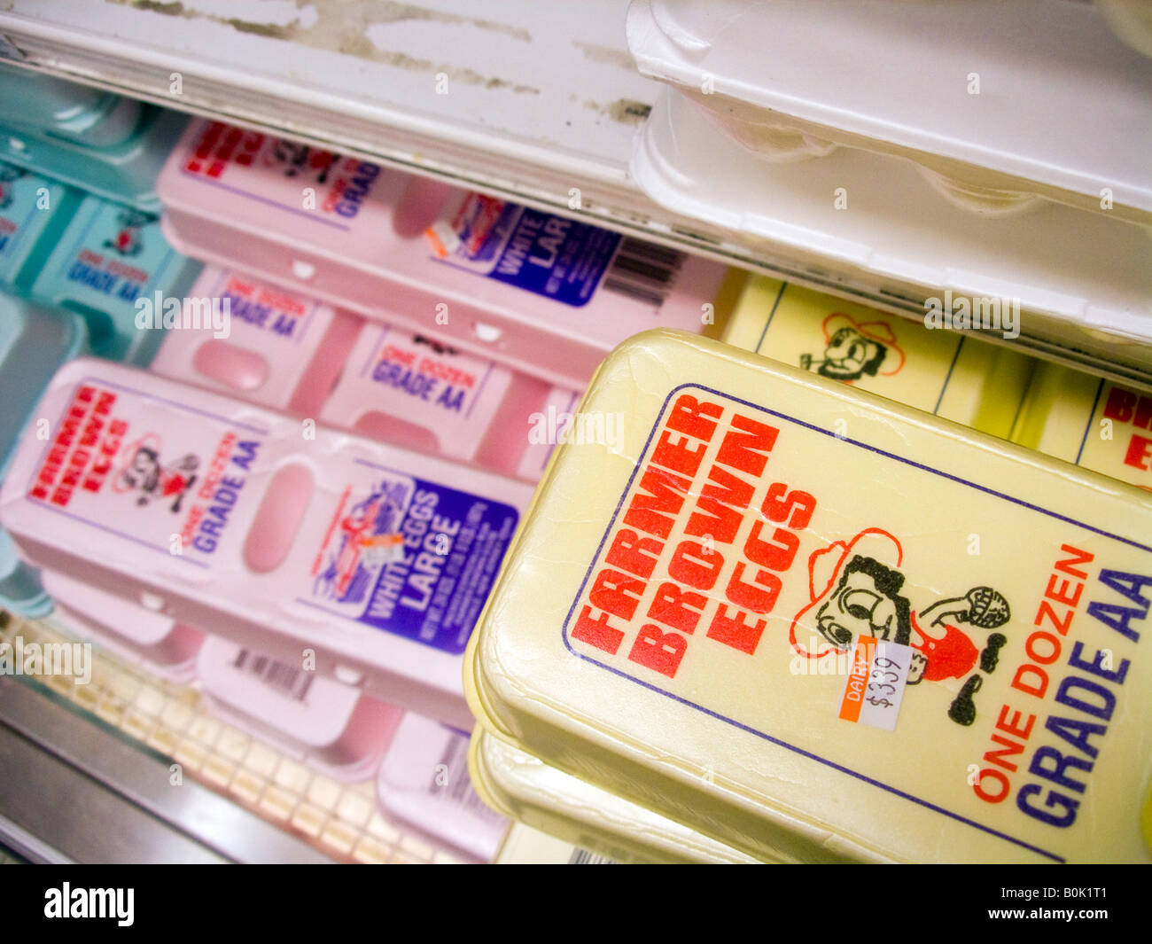 Display of chicken eggs hi-res stock photography and images - Alamy