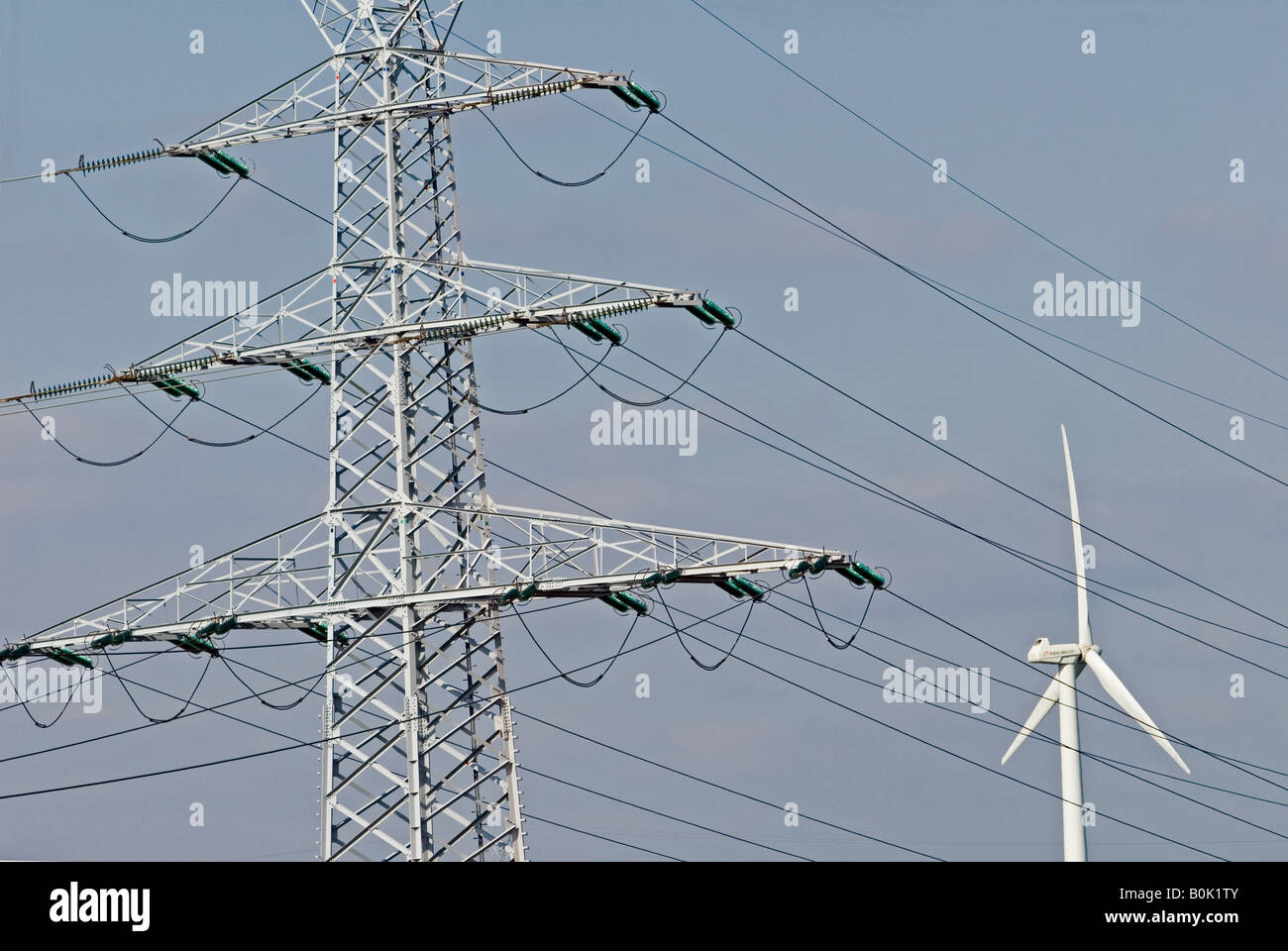 Electric pylon germany lower hi-res stock photography and images - Alamy
