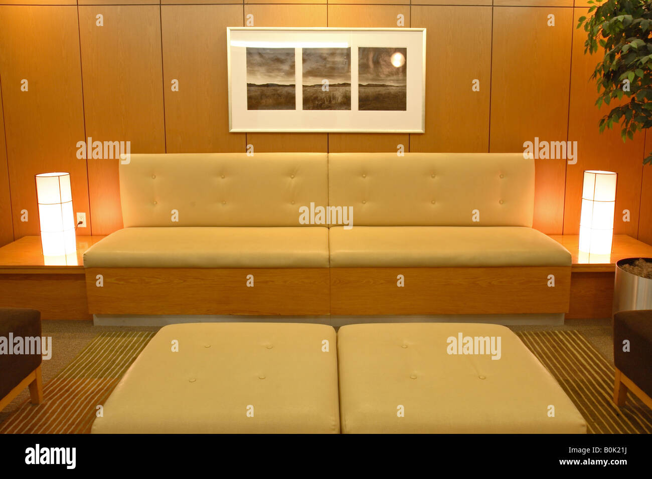 lobby waiting room architecture hotel building art Stock Photo - Alamy