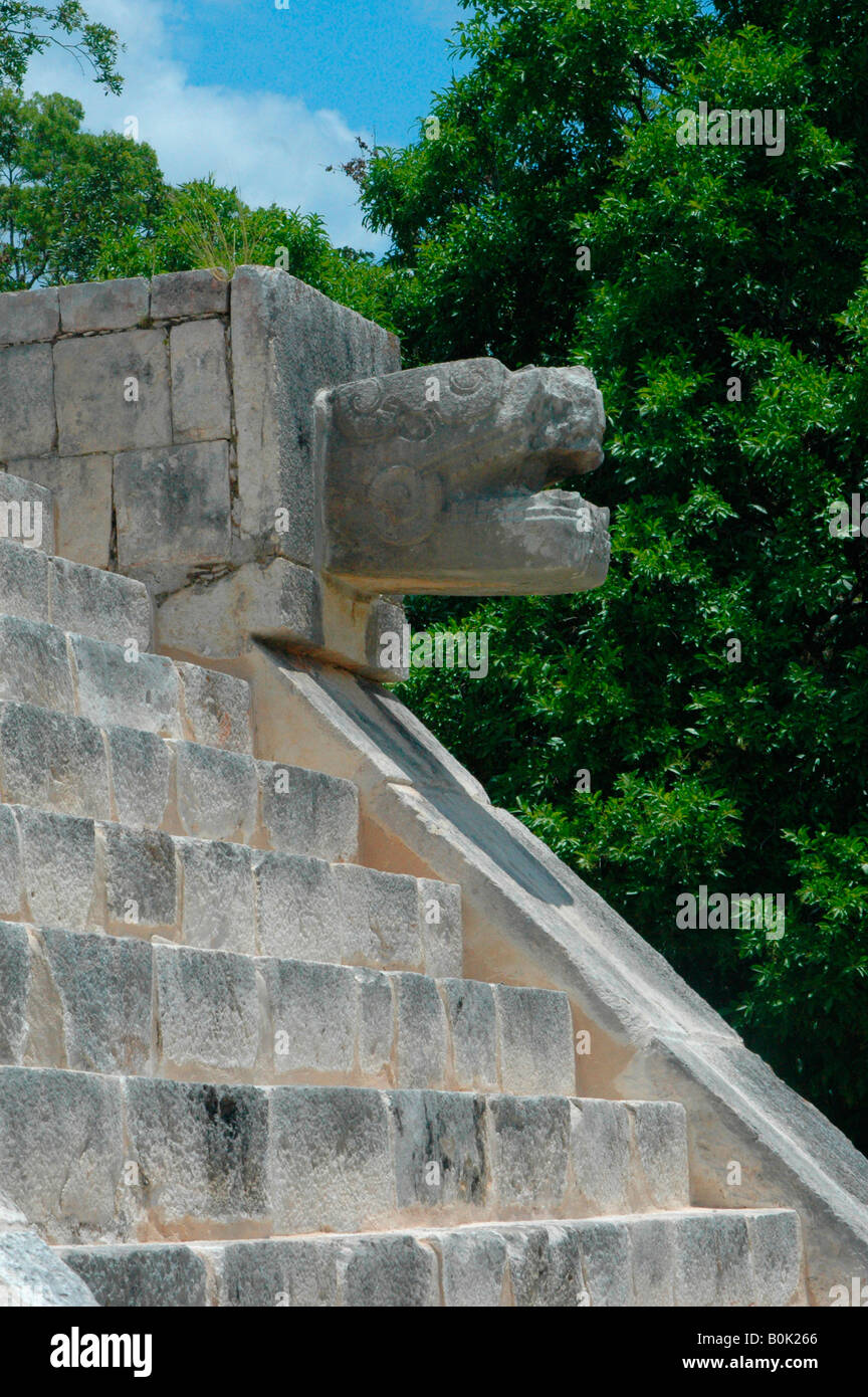 Pyramide Piramide Ancient City of Chichen Itza Yucatan Peninsula Mayan ...