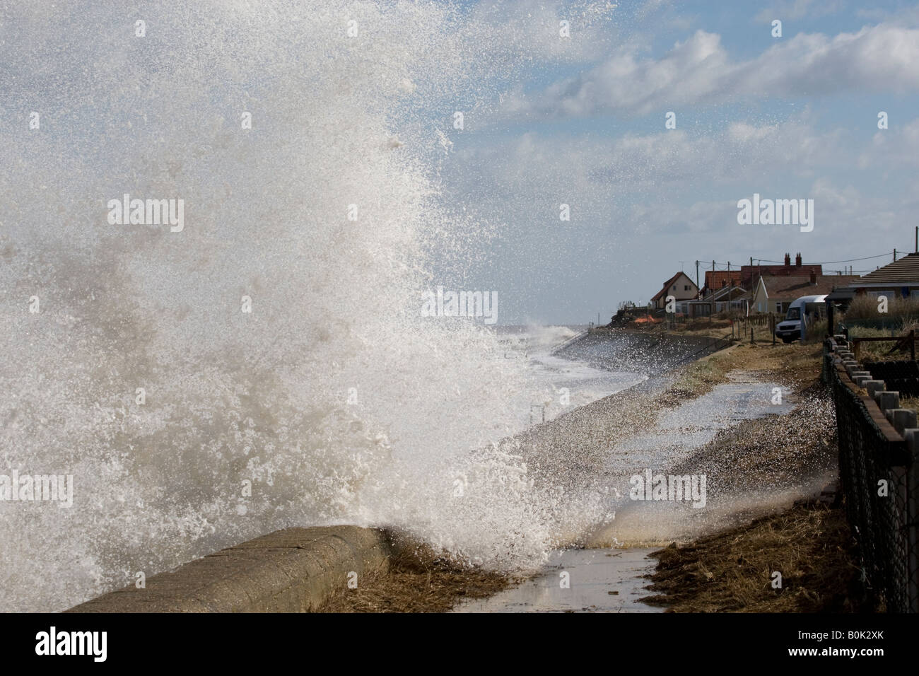 spring tides Ostend, North Norfolk Stock Photo - Alamy