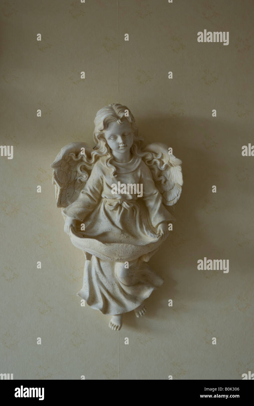 An angel wall decoration Stock Photo - Alamy