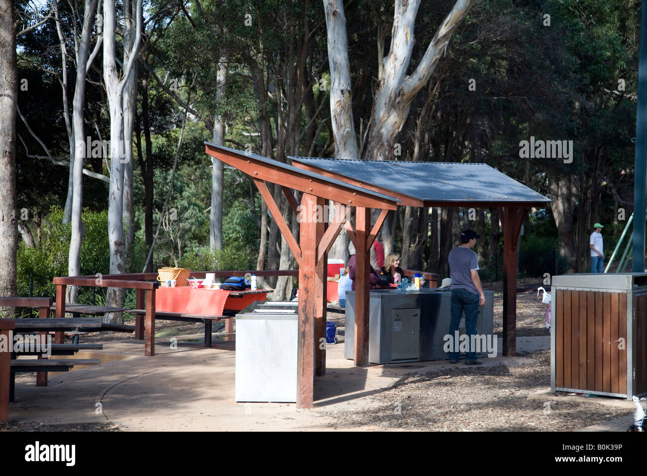 Outdoors public barbeque , Huskisson, New South Wales,australia Stock ...