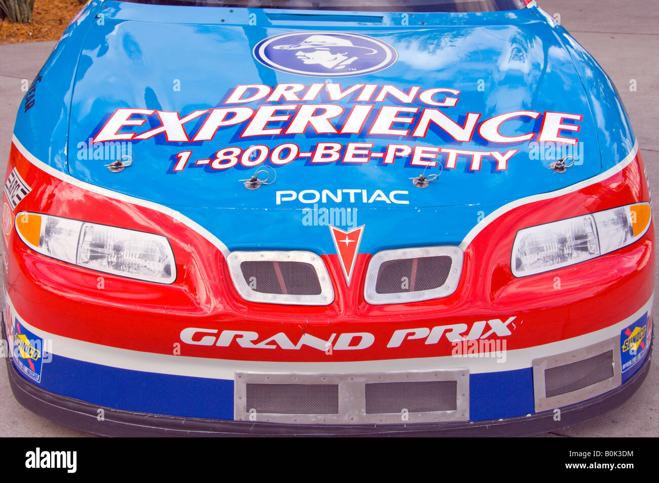 Richard Petty racing car displayed at Downtown Disney in Lake Buena ...