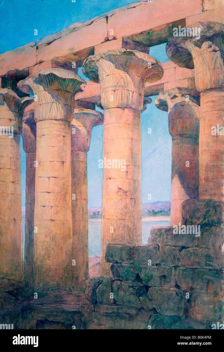 'Egypt', 19th century. Artist: Frances Anne Lee Stock Photo - Alamy