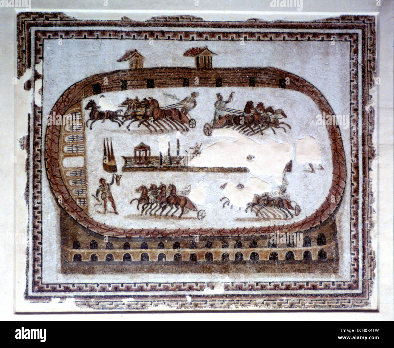 Games, Roman mosaic from Carthage, 2nd century AD. Artist: Unknown ...