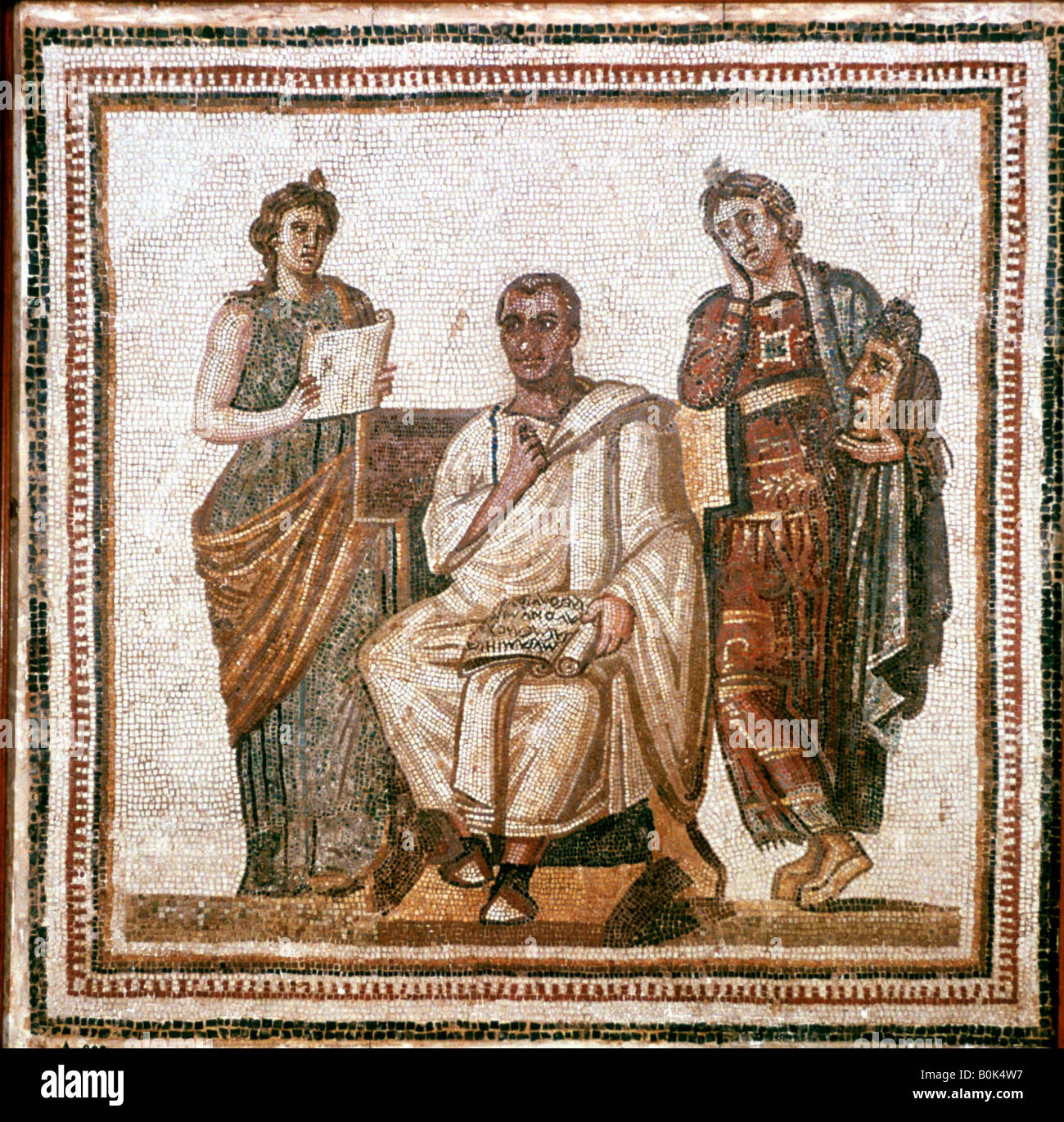 Mosaic of the muses hi-res stock photography and images - Alamy
