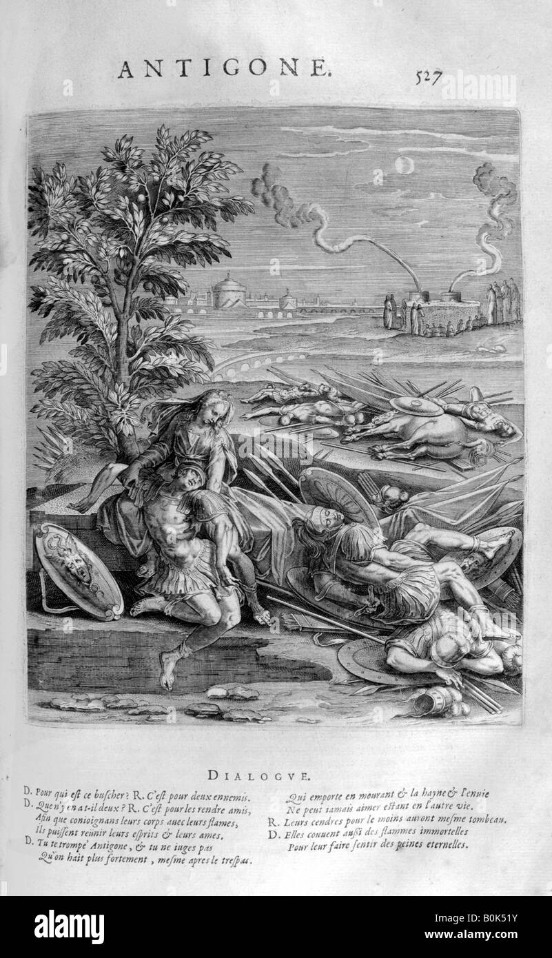 Antigone greek mythology hi-res stock photography and images - Alamy