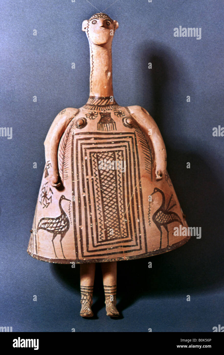Bell idol, Ancient Greek, c700 BC. Artist: Unknown Stock Photo - Alamy