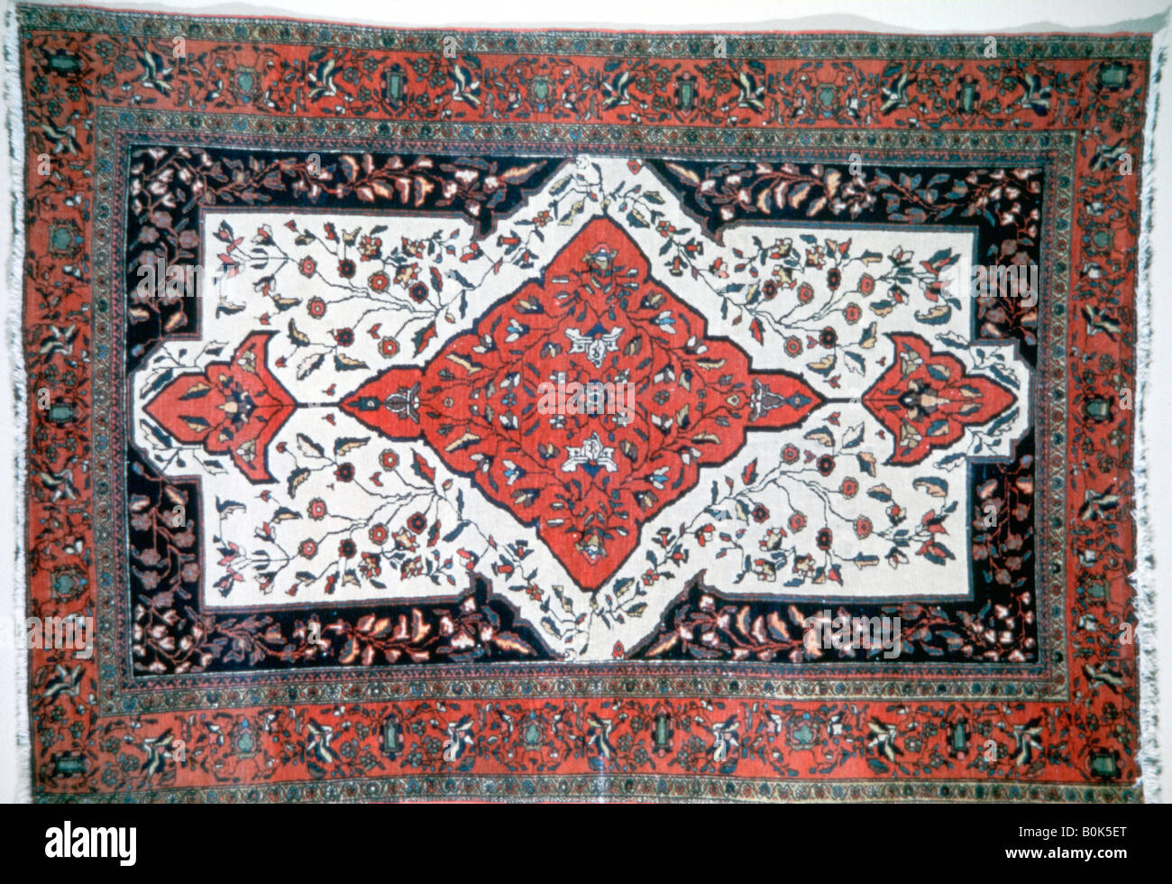 Sarouk rug, Persia. Artist: Unknown Stock Photo - Alamy