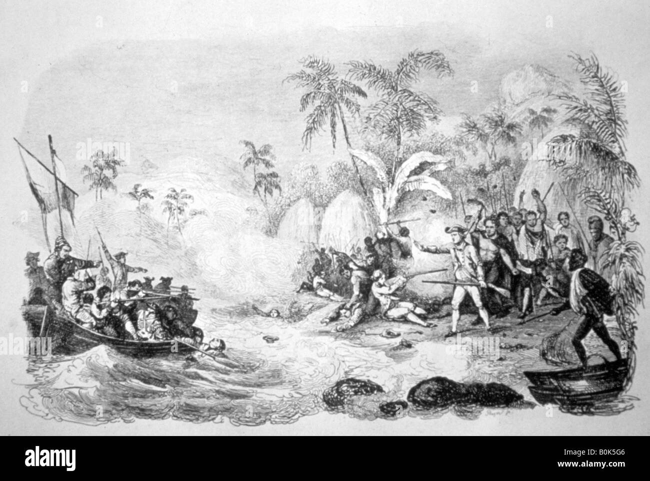 The death of captain james cook hi-res stock photography and images - Alamy