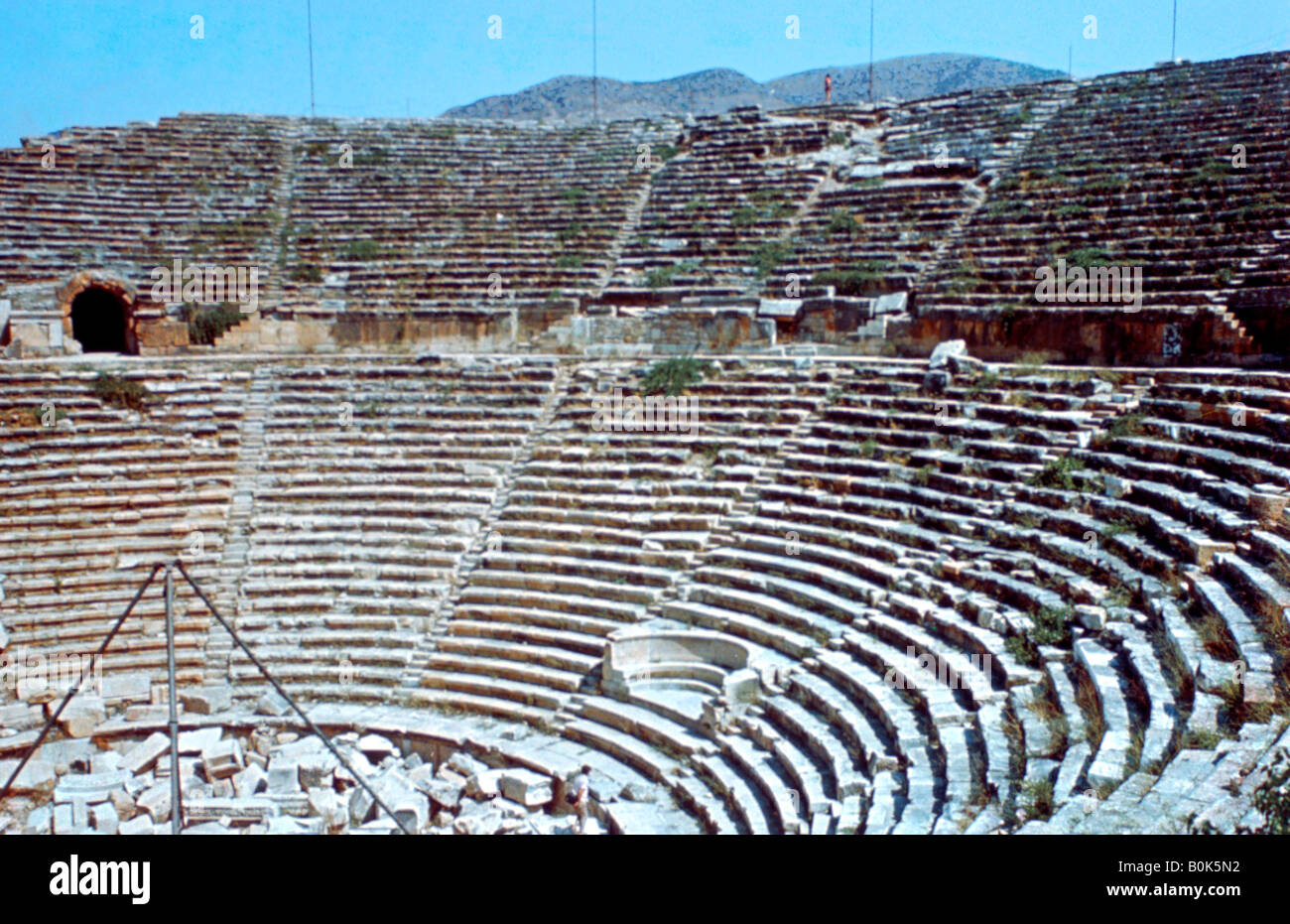 Theatre, Hierapolis, Pamukkale, Turkey, 190BC. Artist: Unknown Stock ...