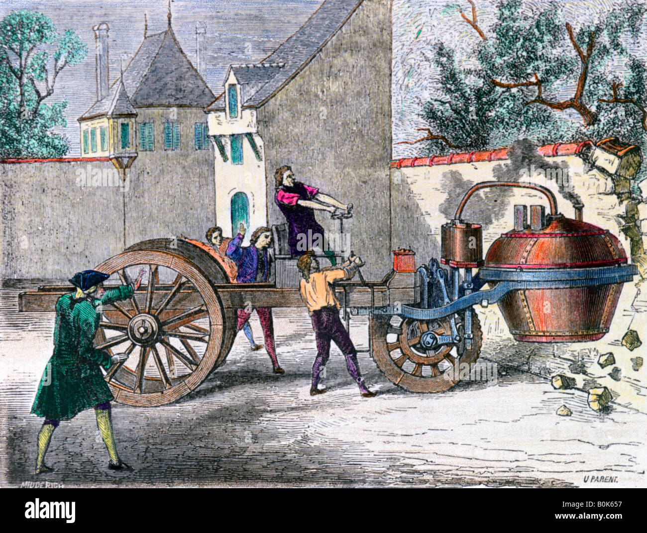 Steam wagon hi-res stock photography and images - Alamy