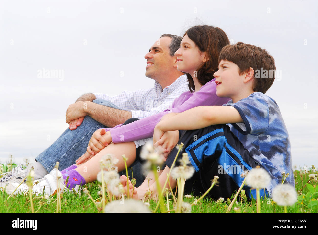 Profile portrait father son hi-res stock photography and images - Alamy