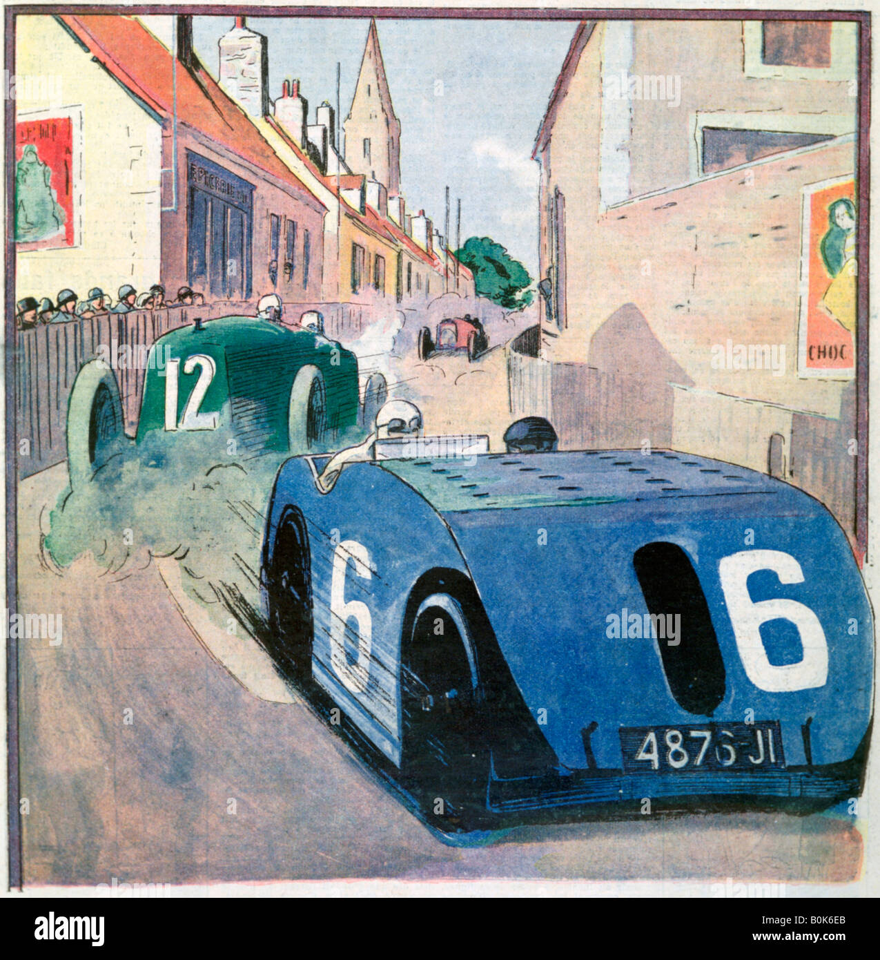 French Grand Prix, Circuit de Touraine, Tours, France, 1923. Artist ...