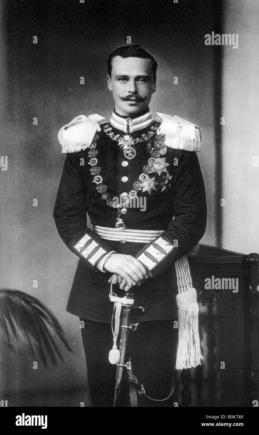 The Grand Duke of Hesse, late 19th century. Artist: Unknown Stock Photo ...