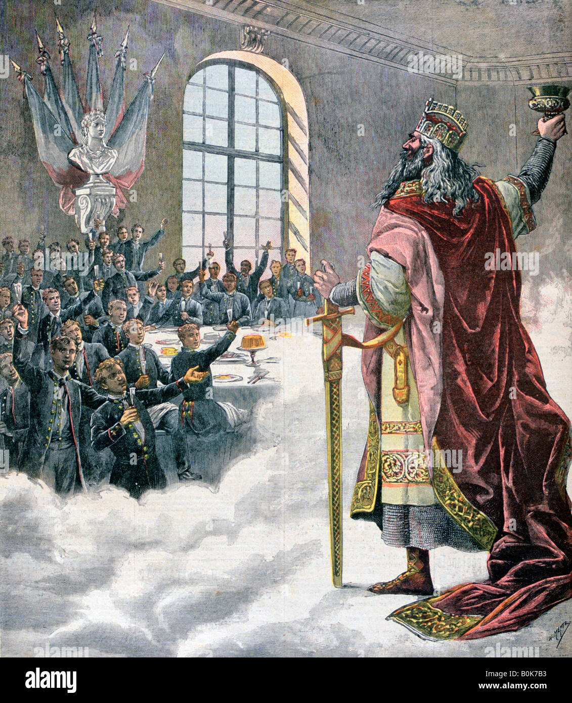 Emperor charlemagne clothes hi-res stock photography and images - Alamy