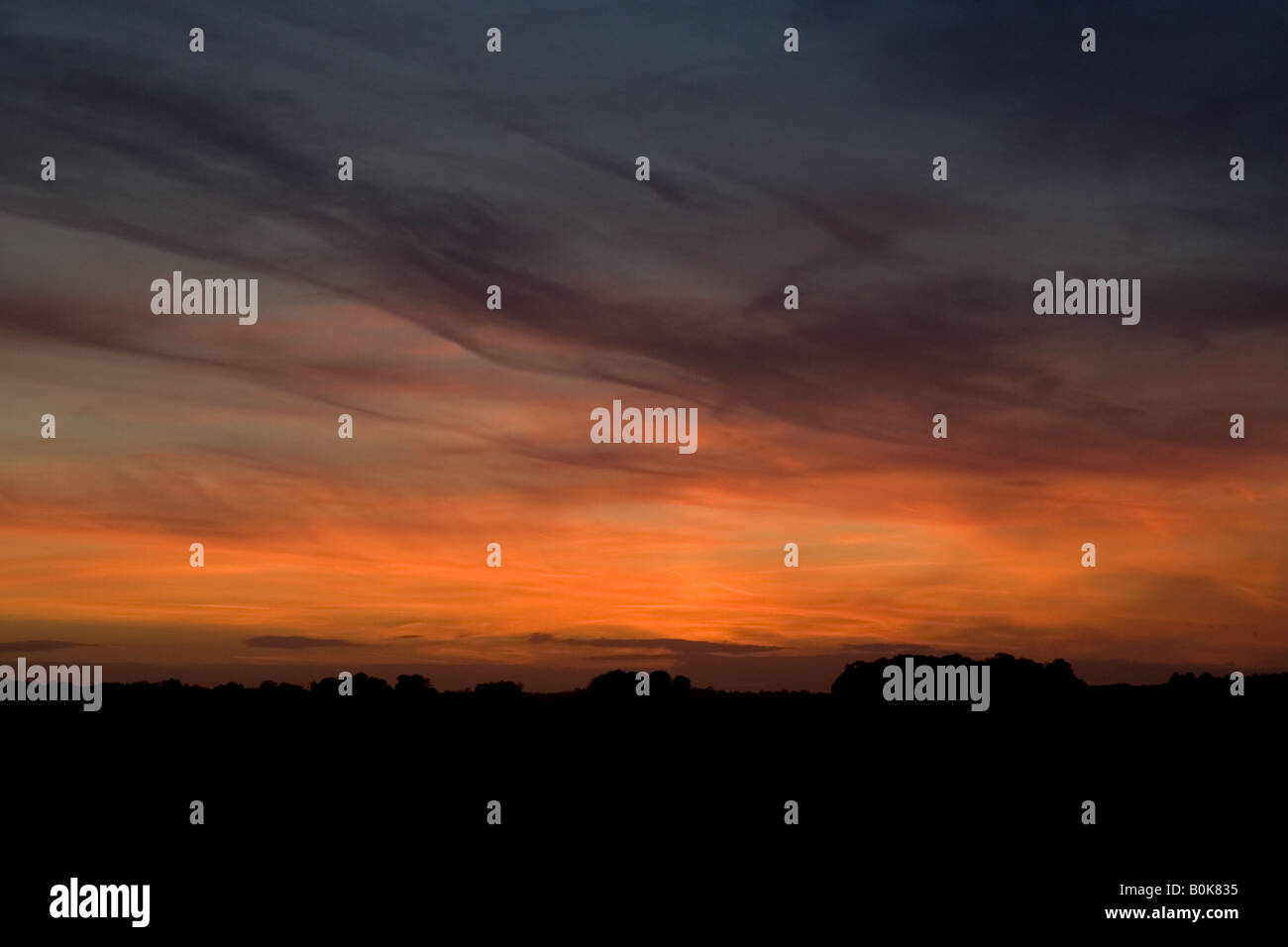 English countryside sunset hi-res stock photography and images - Alamy