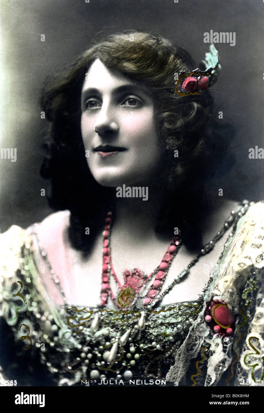 Julia Neilson (1868-1957), English actress, early 20th century.Artist ...
