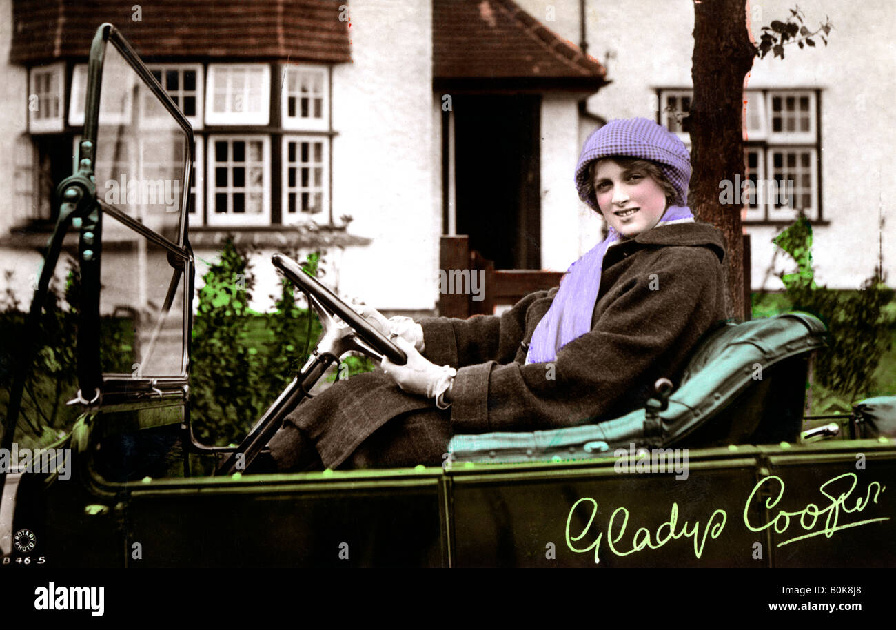 Gladys Cooper (1888-1971), English actress, early 20th century.Artist ...