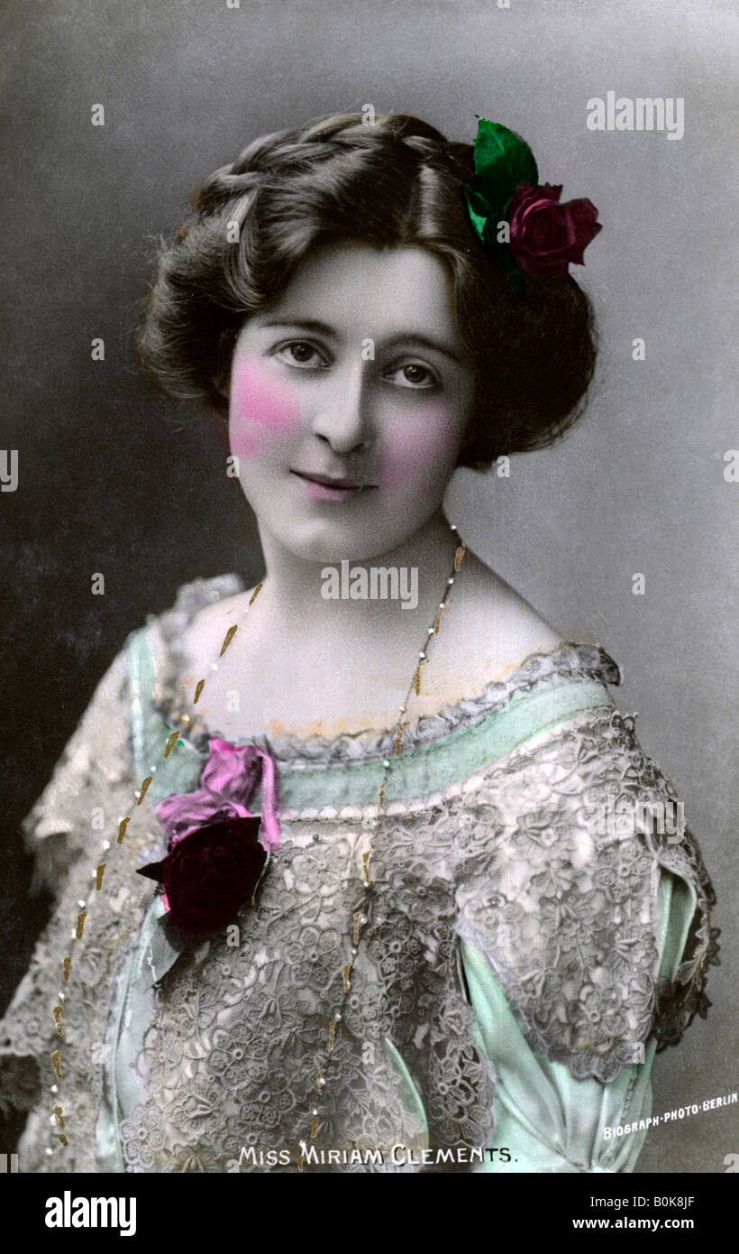 English victorian edwardian stage actress hi-res stock photography and ...