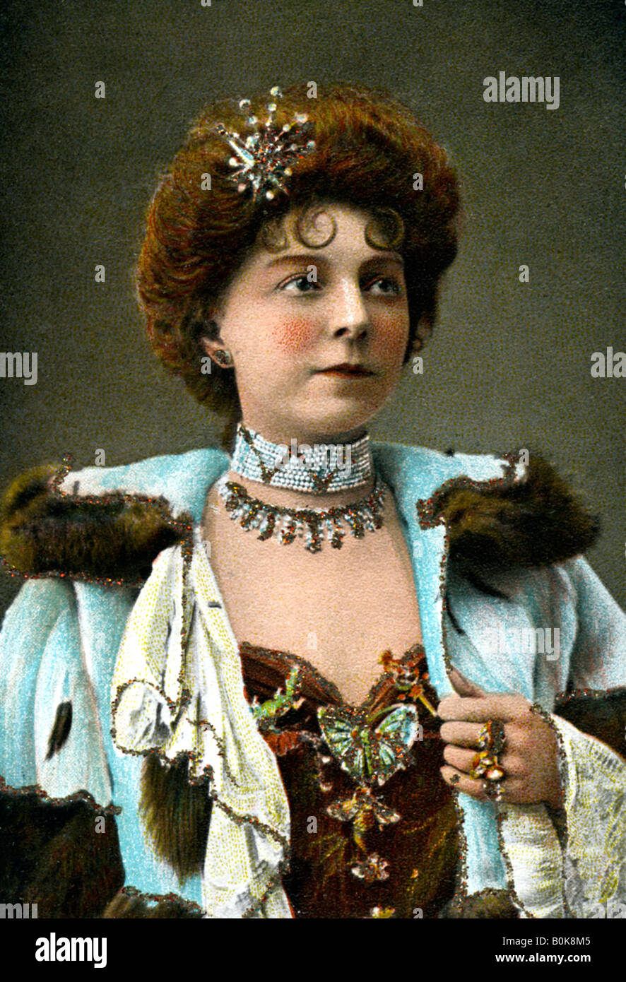 Vesta Tilley (1864-1952), English music hall entertainer, early 20th ...