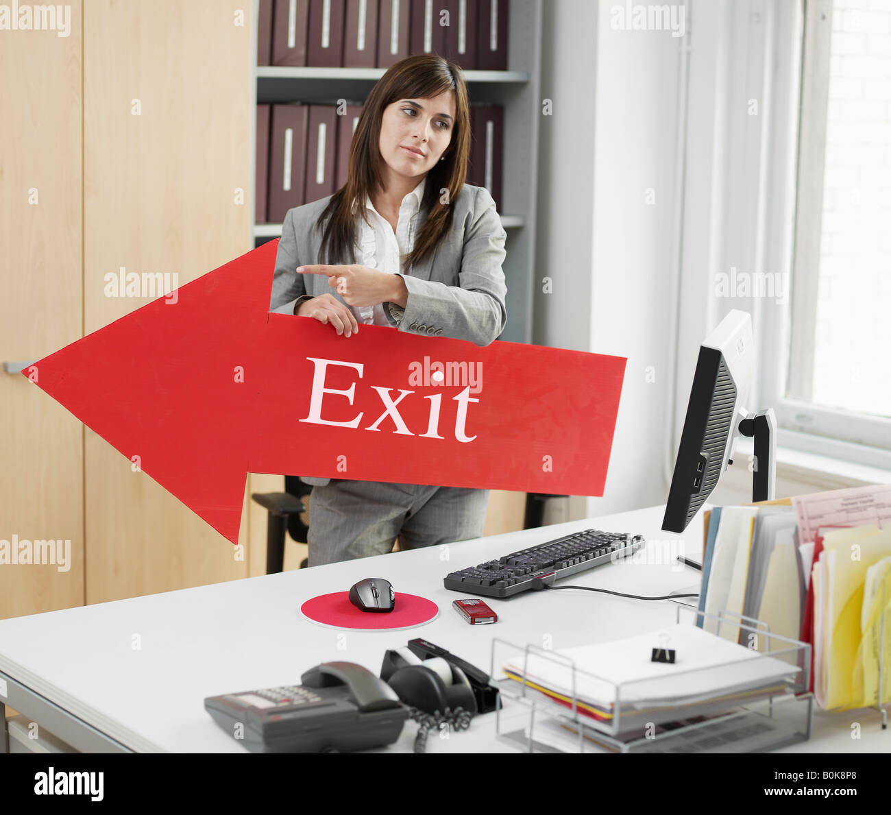 Person exit sign hi-res stock photography and images - Alamy