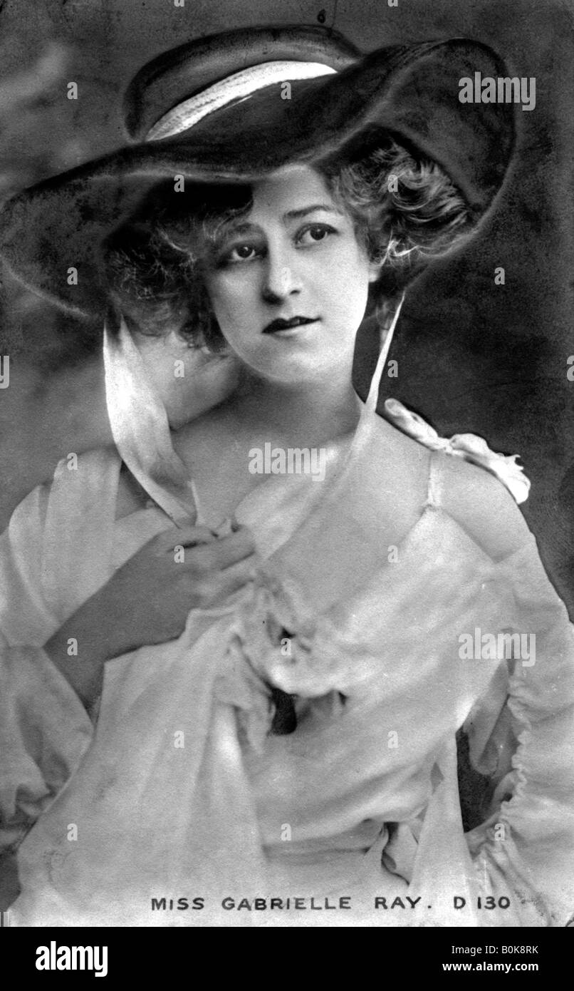 Gabrielle Ray (1883-1973), English actress, early 20th century. Artist ...