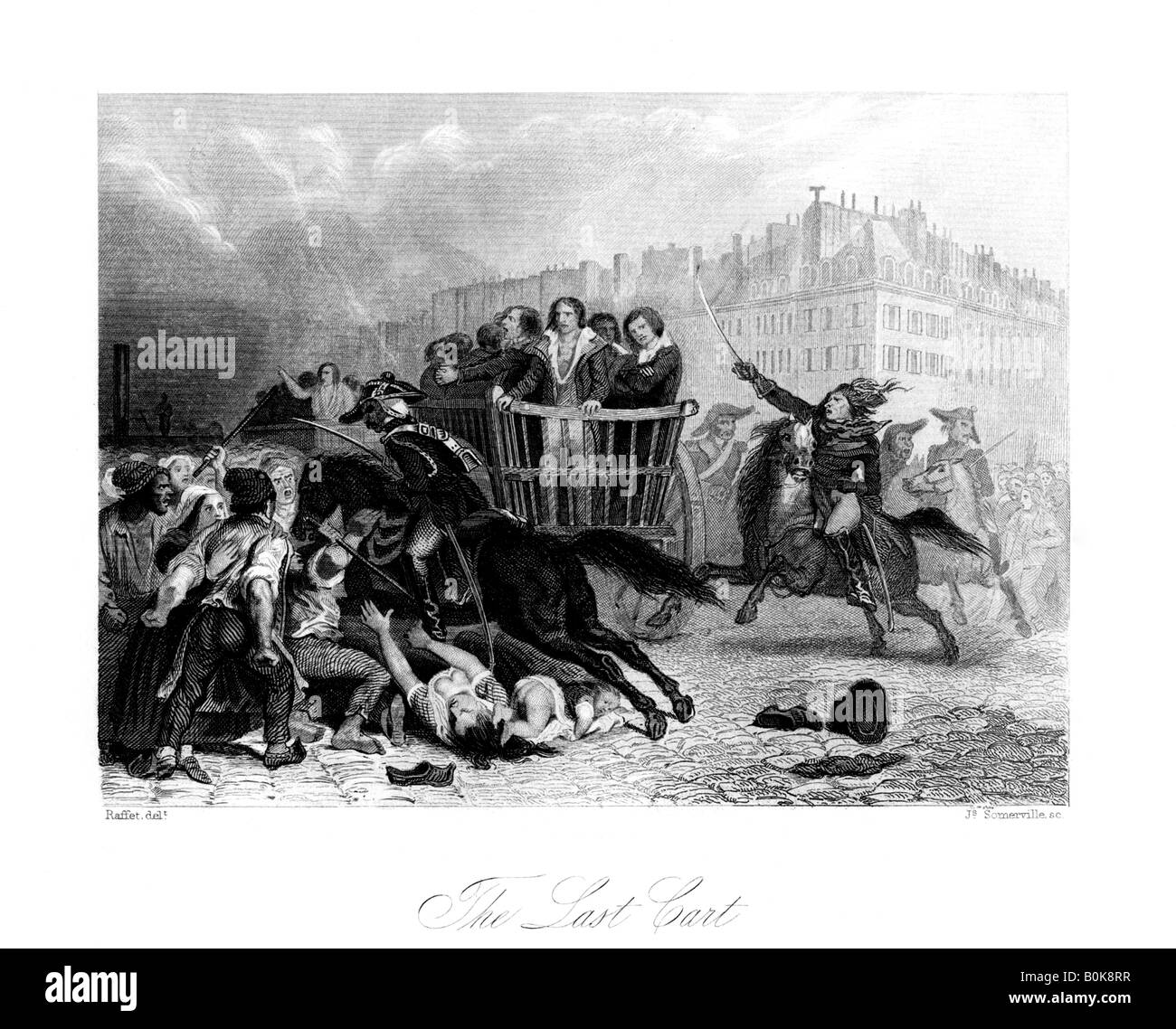 'The Last Cart', 1845. Artist: J Somerville Stock Photo - Alamy