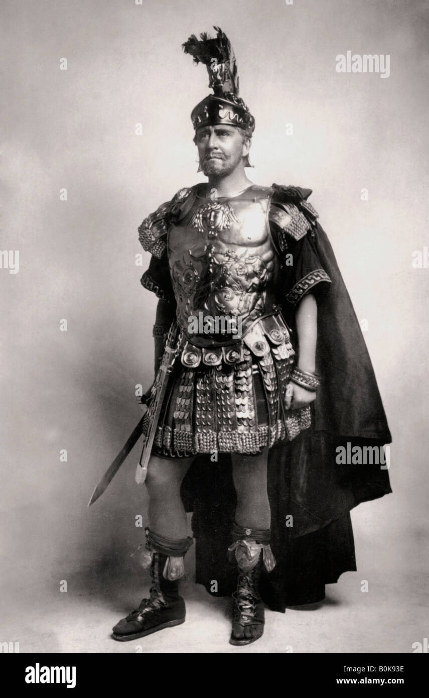 Herbert Beerbohm Tree (1853-1917), English actor, 1907.Artist: FW ...