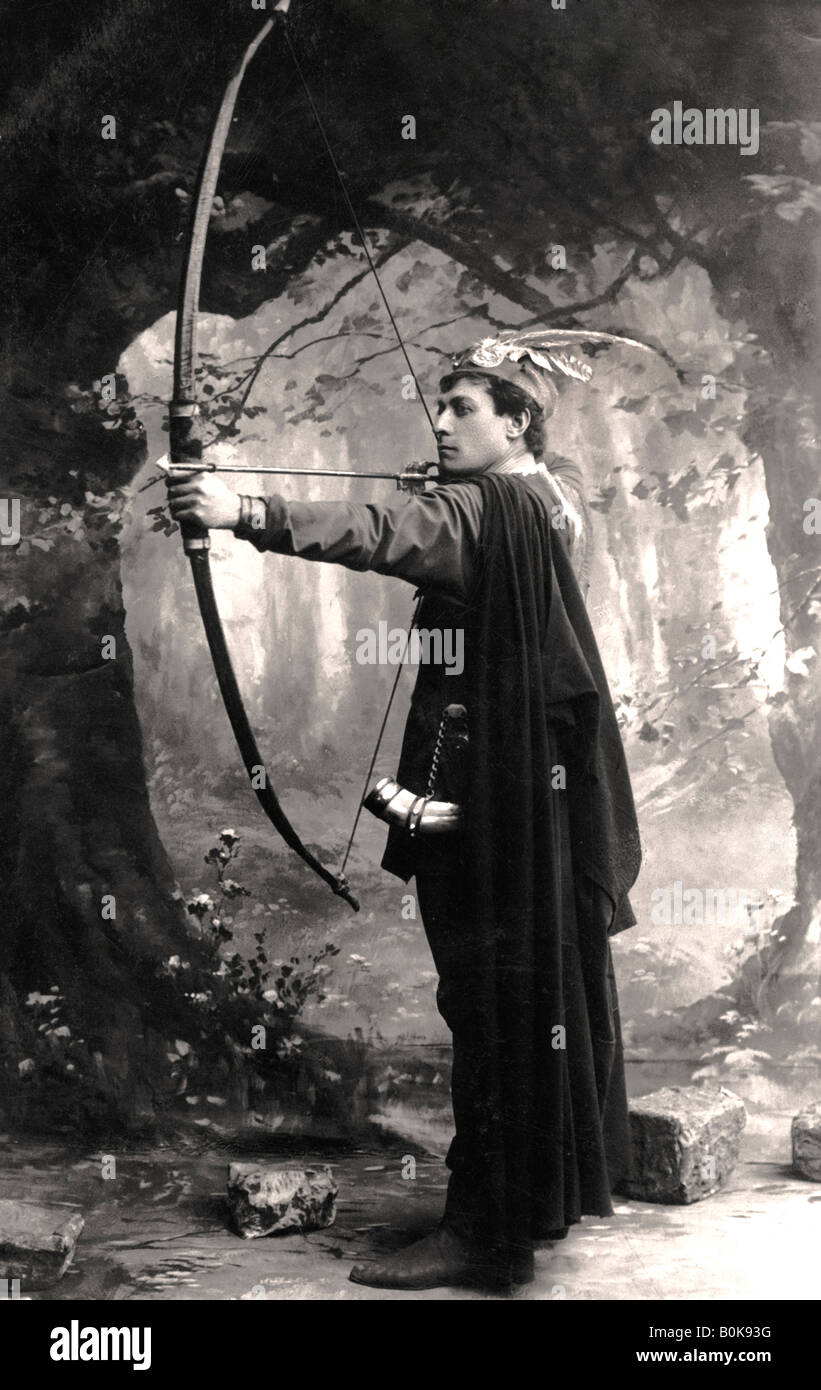 Lewis Waller (1860-1915), English actor, 1907.Artist: Foulsham and ...