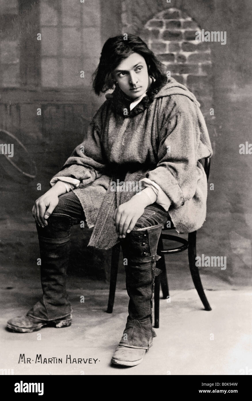 John Martin-Harvey (1863-1944), English actor, early 20th century ...