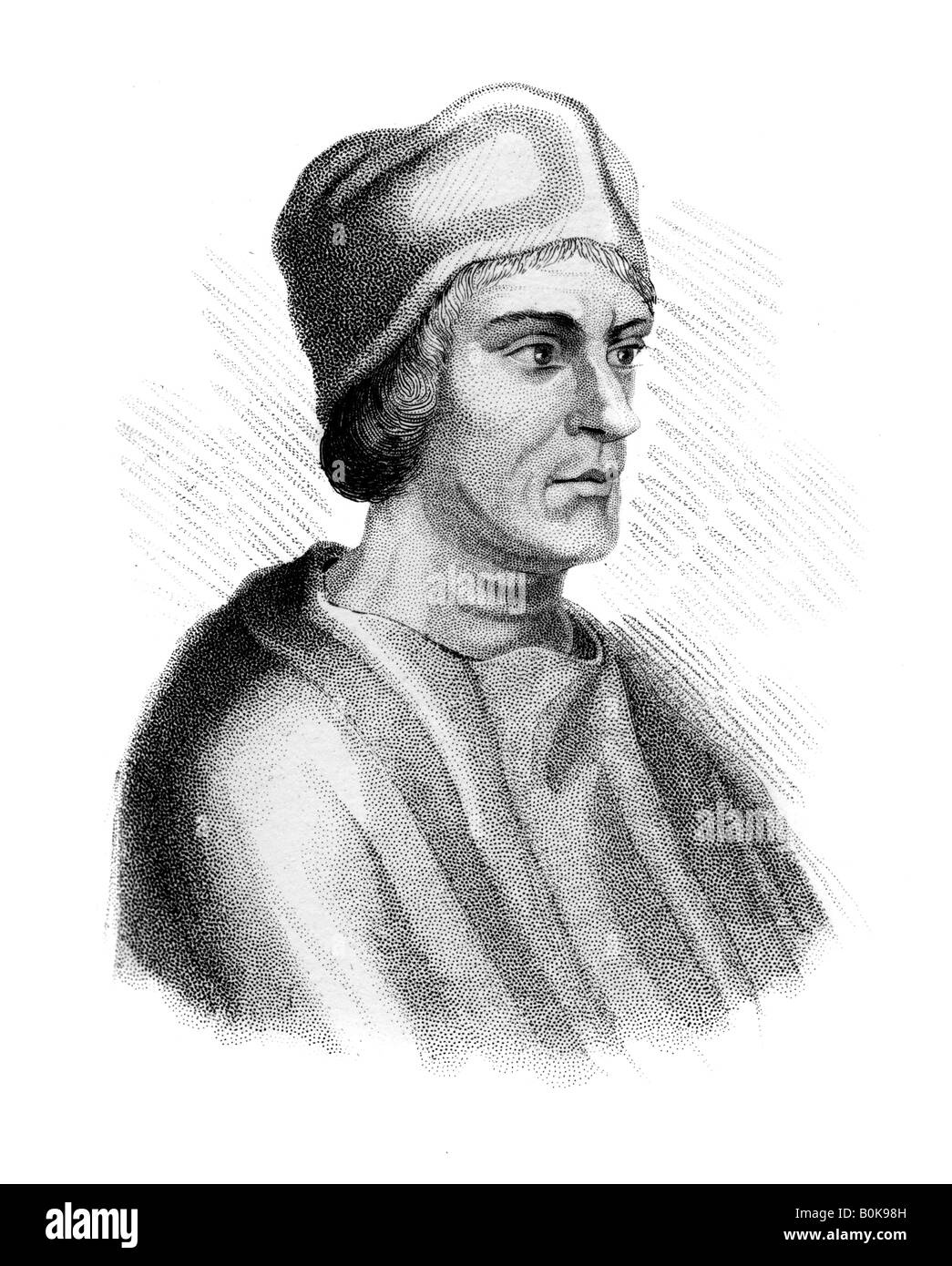 John Colet, English clergyman and educational pioneer, (c1850). Artist ...