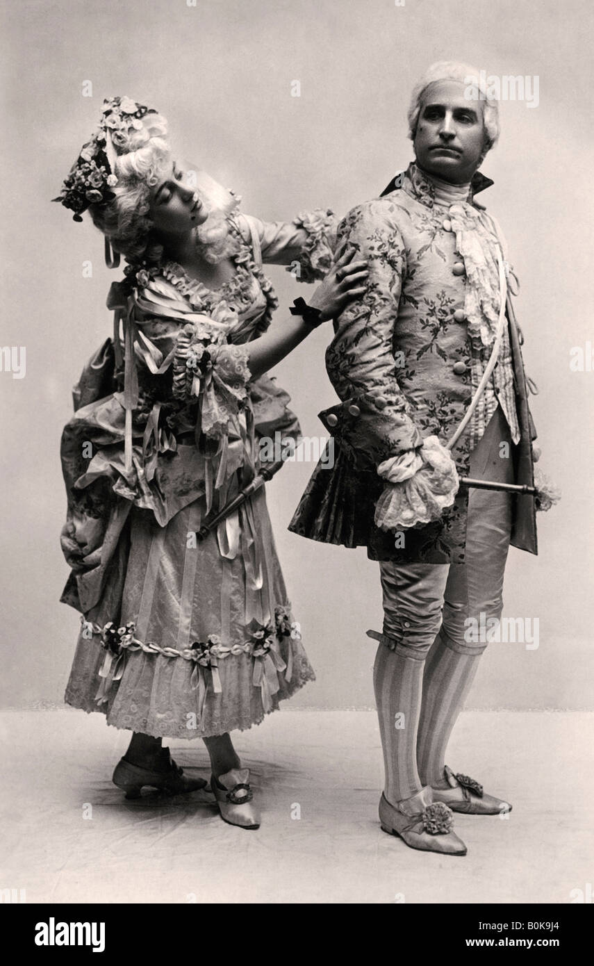 Clara Dow and Henry Lytton in Iolanthe, 1907. Artist: Unknown Stock ...