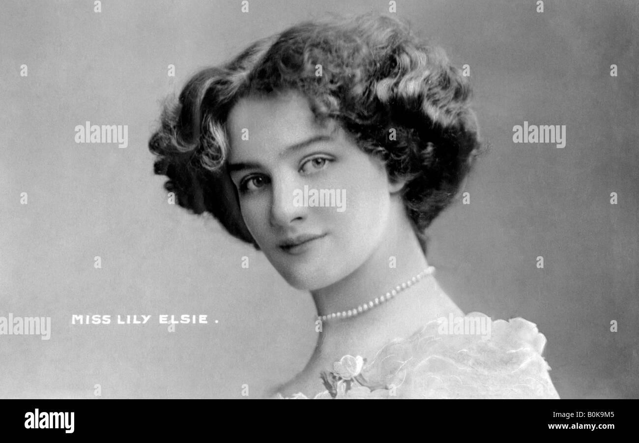 Lily elsie 1886 1962 hi-res stock photography and images - Alamy