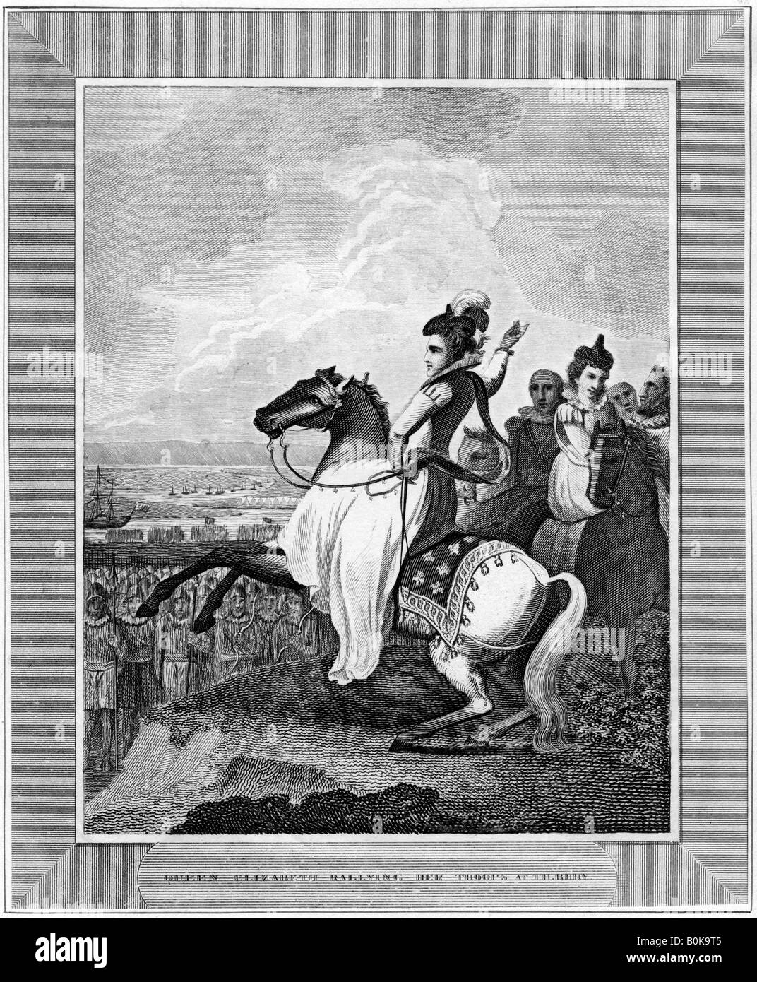 Elizabeth i tilbury speech Black and White Stock Photos & Images - Alamy