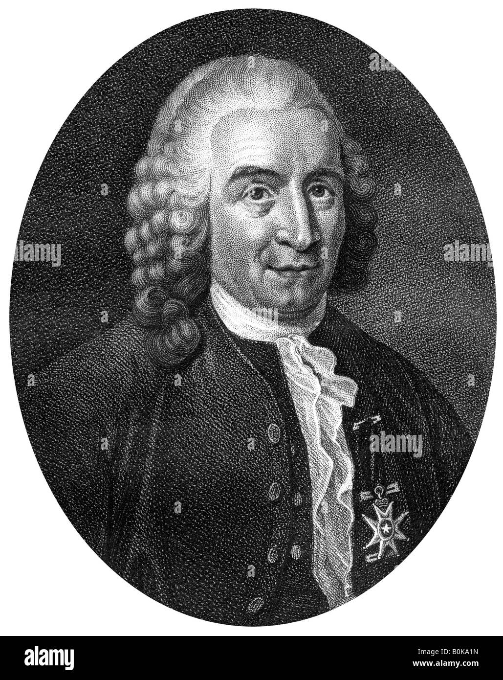 Carolus Linnaeus, 18th century Swedish botanist,physician and zoologist ...