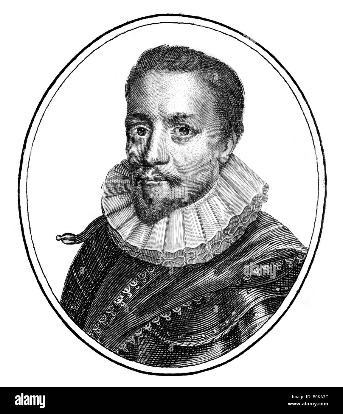 Sir Horace Vere, English soldier during the Thirty Years' War. Artist ...