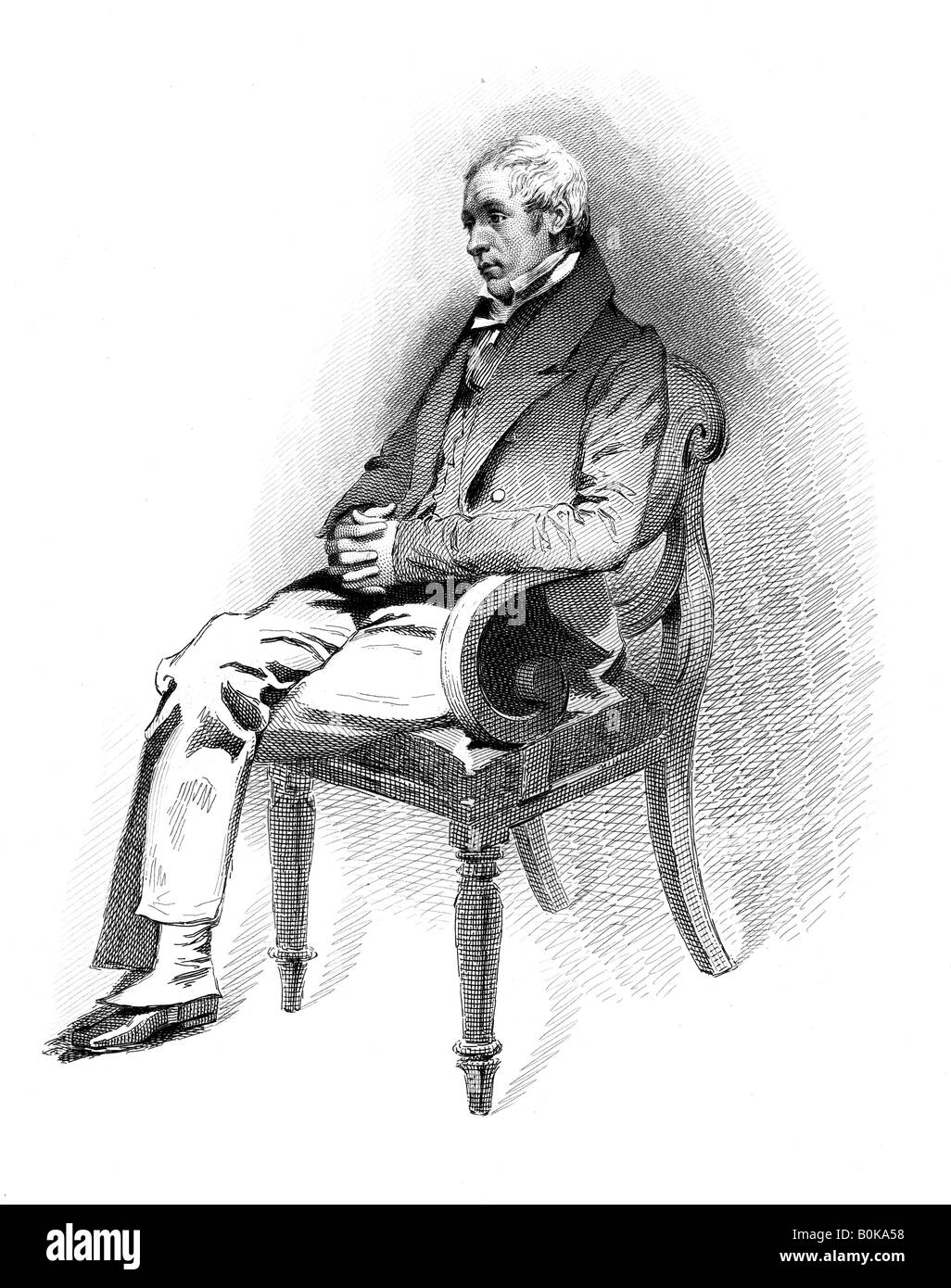 Sir David Brewster, 19th century Scottish scientist, inventor and ...