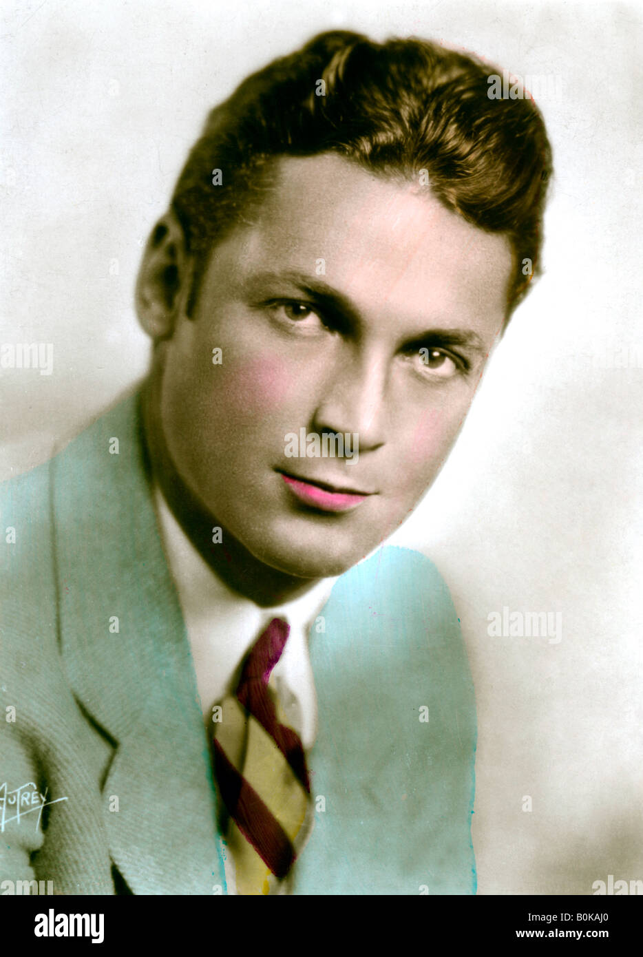 Charles Farrell (1900-1990), American actor, 20th century.Artist: Max ...