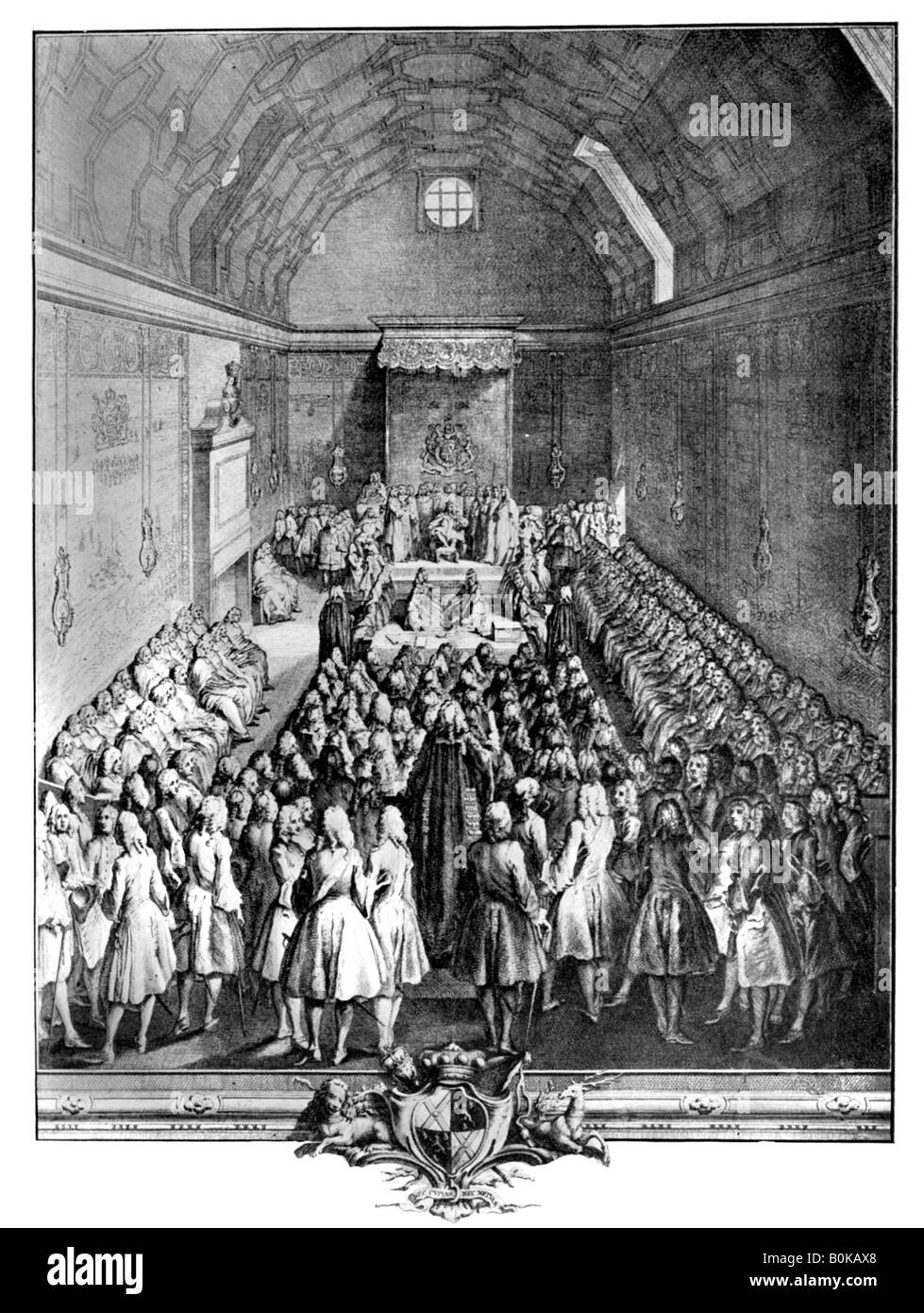 House of lords interior 20th century hi-res stock photography and ...