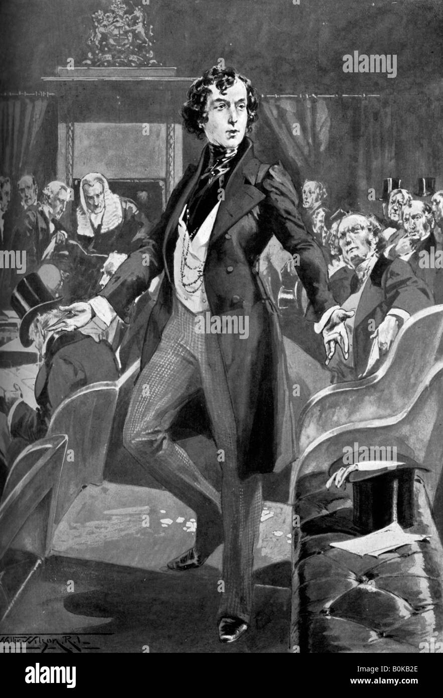 Nineteenth century house in Black and White Stock Photos & Images - Alamy