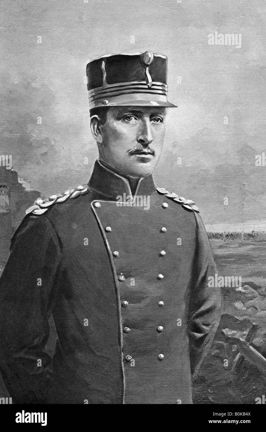 Albert I, King of the Belgians, late 19th-early 20th century. Artist ...