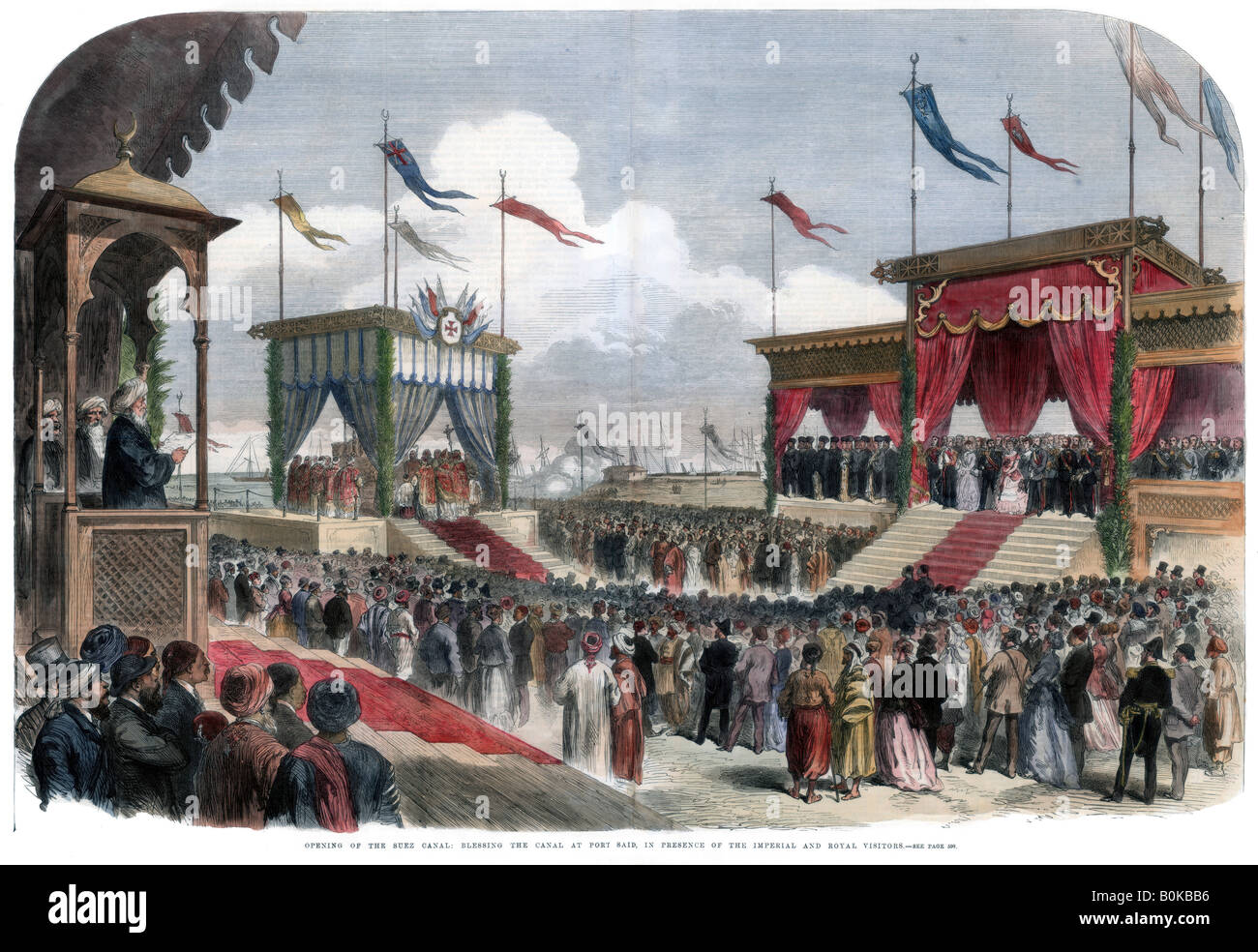 Opening of the suez canal High Resolution Stock Photography and Images ...