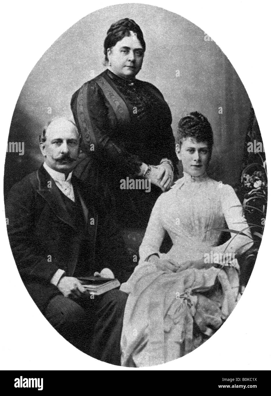 Mary of teck mother father hi-res stock photography and images - Alamy