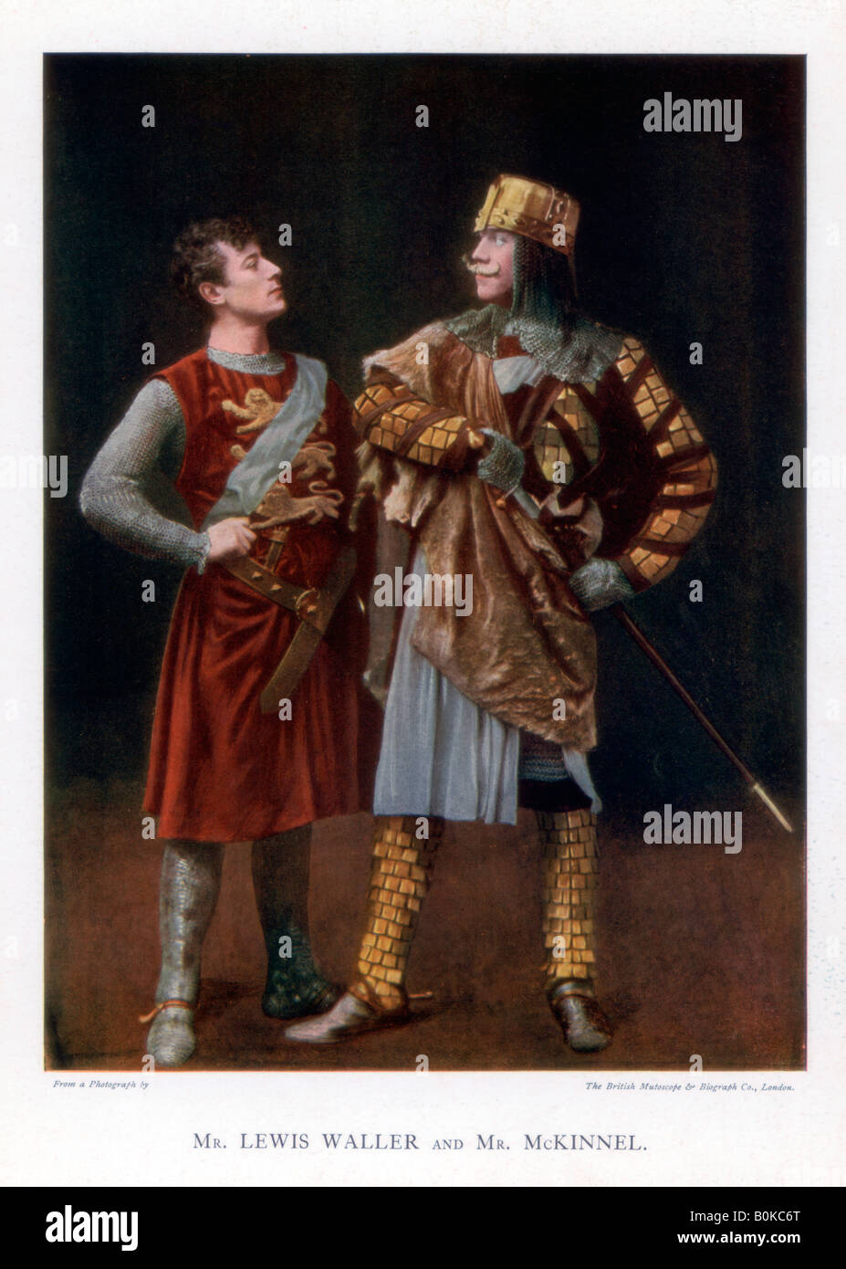 Lewis Waller and Mr McKinnel, English actors, 1901. Creator: British ...